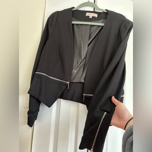 Philosophy | Jackets & Coats | Philosophy Blazer With Zipper Detailing ...